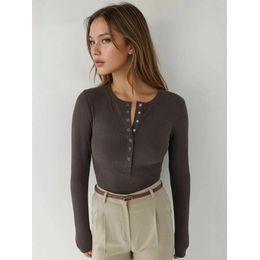 Hiccup Shirt female Brown size S
