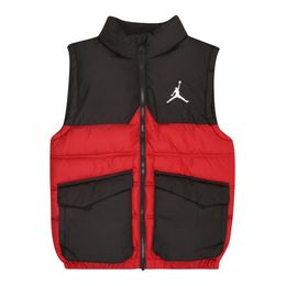 Jordan Weste Jungen Gr&ouml;&szlig;e 122/128 rot / schwarz / wei&szlig;