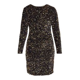 Sisters Point Kleid 'GIGI' Damen Gr&ouml;&szlig;e 42 gold / schwarz