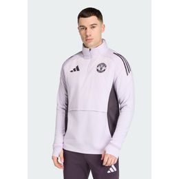 adidas Performance Funktionsshirt 'Manchester United Tiro 25 Competition' Herren Gr&ouml;&szlig;e S flieder / lilameliert