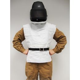 EKASTU P4-PLUS Leder-Strahlerschutzhelm