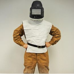 EKASTU C4-PLUS Leder-Strahlerschutzhelm