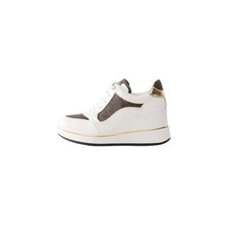 MICHAEL Michael Kors Sneaker 'EMMY' Damen Gr&ouml;&szlig;e 38 braun / gold / wei&szlig;