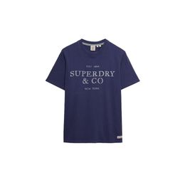 Superdry & Co Shirt '1954 Company' male Blue size XXXL