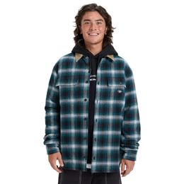 Langarmhemd Quiksilver "Mercury Desert Shadow Check", Herren, Gr. M, US-Größen, orion blau desert shadow, 100% Baumwolle, Hemden