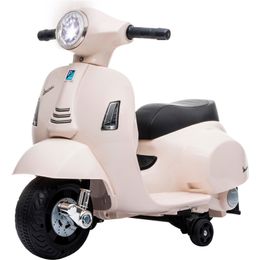 JAMARA Kinder Elektro-Kinderroller "Ride-on Vespa Mini, Li-Power 8.4"weiß, B:38cm H:52cm T:66,5cm, Elektro-Kinderfahrzeuge, mit Licht und manueller