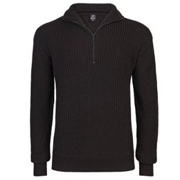 Brandit Strickpullover Marine Troyer schwarz, Gr&ouml;&szlig;e XXL