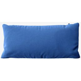 Kissenbezug WOLKENFELD "Renforcé Kissenbezug Baumwolle - Natürlich weiches Schlafgefühl", marineblau, B:40cm L:80cm, Renforcé, Obermaterial: 100% Baumwolle, Kissenbezüge, Kissenbezug