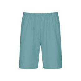 Bermudas TRIGEMA "TRIGEMA Bermuda aus 100% Baumwolle", Damen, Gr. S, US-Größen, grün (seegras), 100% Baumwolle, Basic, Hosen Bermudas