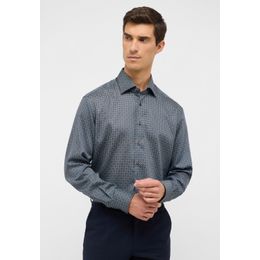 Eterna Herren Langarmhemd "MODERN FIT"braun, Gr. 43, Twill, 100% Baumwolle, Hemden, NON IRON (b&uuml;gelfrei)