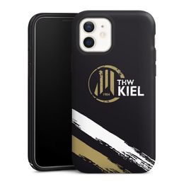 DeinDesign iPhone 12 mini Handy Panzer Handyh&uuml;lle robuste Outdoor H&uuml;lle Schutzh&uuml;lle matt Logo Handball Thw Kiel Tough Case