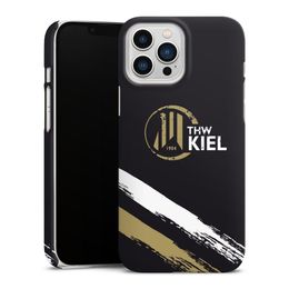 DeinDesign iPhone 13 Pro Max Handy Premium Case Smartphone Handyh&uuml;lle Schutzh&uuml;lle matt Logo Handball Thw Kiel Premium Case