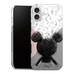 DeinDesign iPhone 16 Plus Handy Premium Case Smartphone Handyh&uuml;lle Schutzh&uuml;lle matt Marble Disney Mickey Mouse Premium Case