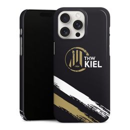 DeinDesign iPhone 15 Pro Max Handy Premium Case Smartphone Handyh&uuml;lle Schutzh&uuml;lle gl&auml;nzend Logo Handball Thw Kiel Premium Case