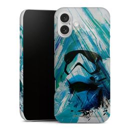 DeinDesign iPhone 16 Plus Handy Premium Case Smartphone Handyh&uuml;lle Schutzh&uuml;lle matt Colourful Stormtrooper Star Wars Premium Case