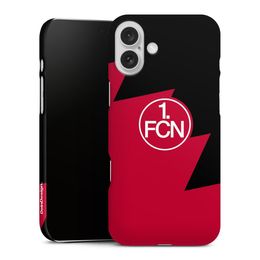 DeinDesign iPhone 16 Plus Handy Premium Case Smartphone Handyh&uuml;lle Schutzh&uuml;lle matt 1. Fcn 1. Fc N&uuml;rnberg Merchandise Premium Case