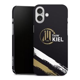 DeinDesign iPhone 16 Plus Handy Premium Case Smartphone Handyh&uuml;lle Schutzh&uuml;lle matt Logo Handball Thw Kiel Premium Case