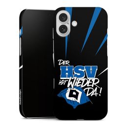 DeinDesign iPhone 16 Plus Handy Premium Case Smartphone Handyh&uuml;lle Schutzh&uuml;lle matt Ascent Hamburger Sv Hsv Premium Case