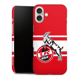 DeinDesign iPhone 16 Plus Handy Premium Case Smartphone Handyh&uuml;lle Schutzh&uuml;lle matt Official Licensed Product Coat Of Arms 1. Fc K&ouml;ln Premium Case