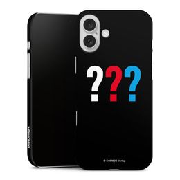 DeinDesign iPhone 16 Plus Handy Premium Case Smartphone Handyh&uuml;lle Schutzh&uuml;lle matt Official Licensed Product Die Drei ??? Logo Premium Case