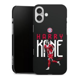DeinDesign iPhone 16 Plus Handy Premium Case Smartphone Handyh&uuml;lle Schutzh&uuml;lle matt Fc Bayern M&uuml;nchen Official Licensed Product Harry Kane Premium Case