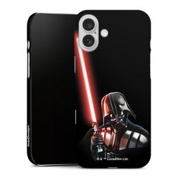 DeinDesign iPhone 16 Plus Handy Premium Case Smartphone Handyh&uuml;lle Schutzh&uuml;lle matt Merchandise Darth Vader Star Wars Premium Case