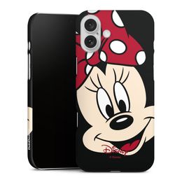 DeinDesign iPhone 16 Plus Handy Premium Case Smartphone Handyh&uuml;lle Schutzh&uuml;lle matt Disney Minnie Mouse Official Licensed Product Premium Case