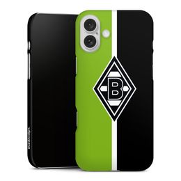 DeinDesign iPhone 16 Plus Handy Premium Case Smartphone Handyh&uuml;lle Schutzh&uuml;lle matt Borussia M&ouml;nchengladbach Gladbach Bundesliga Premium Case