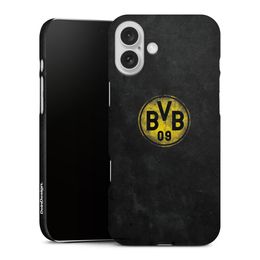 DeinDesign iPhone 16 Plus Handy Premium Case Smartphone Handyh&uuml;lle Schutzh&uuml;lle matt Bvb Borussia Dortmund Merchandise Premium Case
