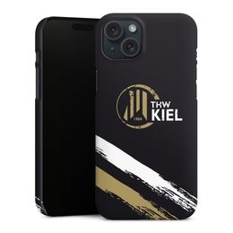 DeinDesign iPhone 15 Plus Handy Premium Case Smartphone Handyh&uuml;lle Schutzh&uuml;lle matt Logo Handball Thw Kiel Premium Case