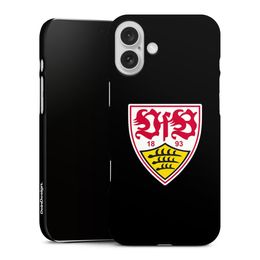 DeinDesign iPhone 16 Plus Handy Premium Case Smartphone Handyh&uuml;lle Schutzh&uuml;lle matt Vfb Stuttgart Coat Of Arms Official Licensed Product Premium Case