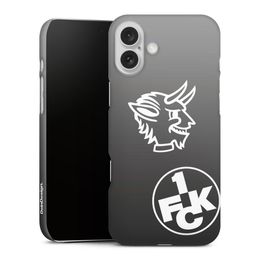DeinDesign iPhone 16 Plus Handy Premium Case Smartphone Handyh&uuml;lle Schutzh&uuml;lle matt Logo 1. Fck 1. Fc Kaiserslautern Premium Case