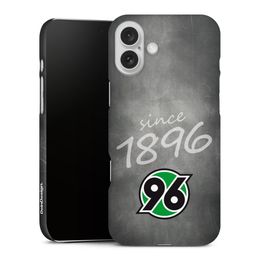 DeinDesign iPhone 16 Plus Handy Premium Case Smartphone Handyh&uuml;lle Schutzh&uuml;lle matt Hannover 96 H96 Official Licensed Product Premium Case