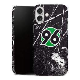 DeinDesign iPhone 16 Plus Handy Premium Case Smartphone Handyh&uuml;lle Schutzh&uuml;lle matt Coat Of Arms H96 Hannover 96 Premium Case
