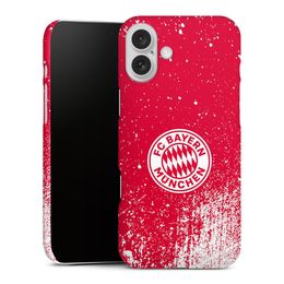 DeinDesign iPhone 16 Plus Handy Premium Case Smartphone Handyh&uuml;lle Schutzh&uuml;lle matt Fcb Fc Bayern M&uuml;nchen Official Licensed Product Premium Case