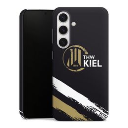 DeinDesign Galaxy S24 Handy Premium Case Smartphone Handyh&uuml;lle Schutzh&uuml;lle matt Logo Handball Thw Kiel Premium Case