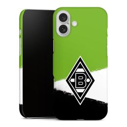DeinDesign iPhone 16 Plus Handy Premium Case Smartphone Handyh&uuml;lle Schutzh&uuml;lle matt Borussia M&ouml;nchengladbach Bmg Official Licensed Product Premium Case