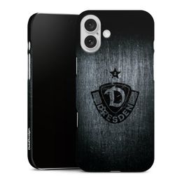 DeinDesign iPhone 16 Plus Handy Premium Case Smartphone Handyh&uuml;lle Schutzh&uuml;lle matt Sg Dynamo Dresden Official Licensed Product Vintage Premium Case
