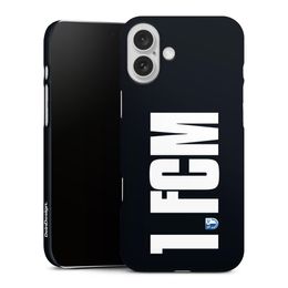DeinDesign iPhone 16 Plus Handy Premium Case Smartphone Handyh&uuml;lle Schutzh&uuml;lle matt 1. Fcm 1. Fc Magdeburg Official Licensed Product Premium Case