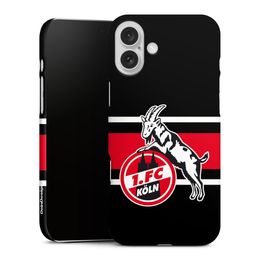 DeinDesign iPhone 16 Plus Handy Premium Case Smartphone Handyh&uuml;lle Schutzh&uuml;lle matt Official Licensed Product 1. Fc K&ouml;ln Logo Premium Case