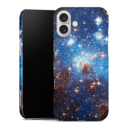 DeinDesign iPhone 16 Plus Handy Premium Case Smartphone Handyh&uuml;lle Schutzh&uuml;lle matt Weltall Star Galaxy Premium Case
