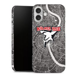 DeinDesign iPhone 16 Plus Handy Premium Case Smartphone Handyh&uuml;lle Schutzh&uuml;lle matt K&ouml;lner Haie Ice Hockey Official Licensed Product Premium Case