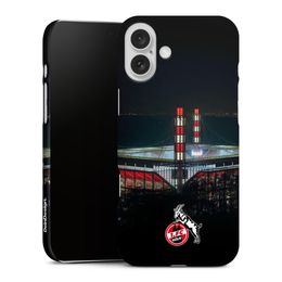 DeinDesign iPhone 16 Plus Handy Premium Case Smartphone Handyh&uuml;lle Schutzh&uuml;lle matt Stadium 1. Fc K&ouml;ln Official Licensed Product Premium Case