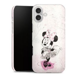 DeinDesign iPhone 16 Plus Handy Premium Case Smartphone Handyh&uuml;lle Schutzh&uuml;lle matt Vintage Minnie Mouse Disney Premium Case