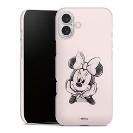 DeinDesign iPhone 16 Plus Handy Premium Case Smartphone Handyh&uuml;lle Schutzh&uuml;lle matt Official Licensed Product Disney Minnie Mouse Premium Case