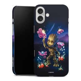 DeinDesign iPhone 16 Plus Handy Premium Case Smartphone Handyh&uuml;lle Schutzh&uuml;lle matt Baby Groot Marvel Guardians Of The Galaxy Premium Case