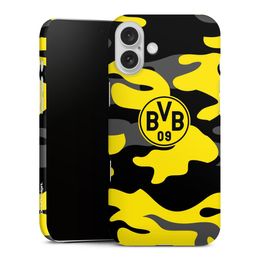 DeinDesign iPhone 16 Plus Handy Premium Case Smartphone Handyh&uuml;lle Schutzh&uuml;lle matt Borussia Dortmund Merchandise Bvb Premium Case