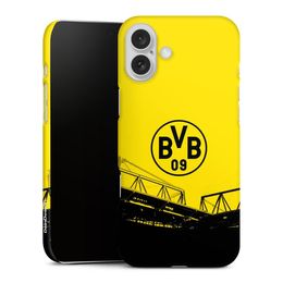 DeinDesign iPhone 16 Plus Handy Premium Case Smartphone Handyh&uuml;lle Schutzh&uuml;lle matt Merchandise Bvb Borussia Dortmund Premium Case
