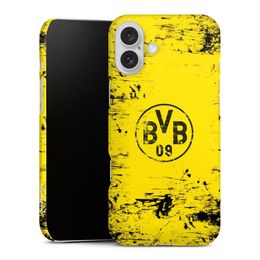 DeinDesign iPhone 16 Plus Handy Premium Case Smartphone Handyh&uuml;lle Schutzh&uuml;lle matt Bvb Official Licensed Product Borussia Dortmund Premium Case