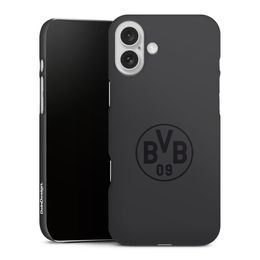 DeinDesign iPhone 16 Plus Handy Premium Case Smartphone Handyh&uuml;lle Schutzh&uuml;lle matt Bvb Borussia Dortmund Logo Premium Case